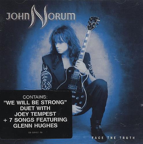 John Norum Face The Truth European CD album (CDLP) (365926)