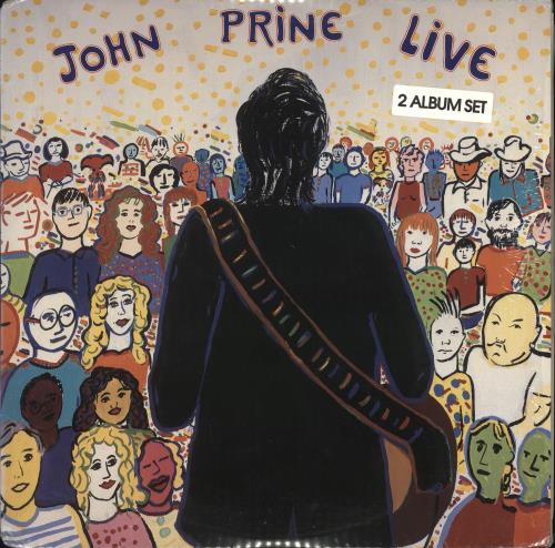 John Prine Live US 2-LP vinyl record set (Double LP Album) (708059)