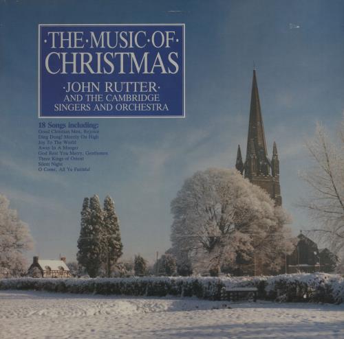 John Rutter The Music Of Christmas UK vinyl LP album (LP record) (660784)
