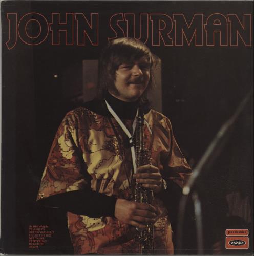 John Surman John Surman - Part 2 UK vinyl LP album (LP record) (660901)