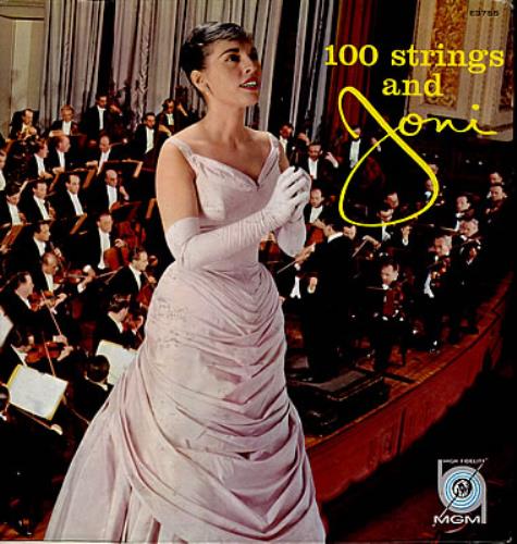 Joni James 100 Strings And Joni US vinyl LP album (LP record) (377556)