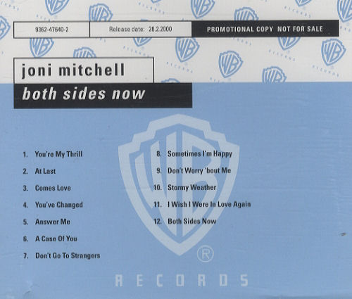 Joni Mitchell Both Sides Now German Promo CD album (CDLP) (178286)