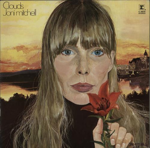 Joni Mitchell Clouds German vinyl LP album (LP record) (750054)