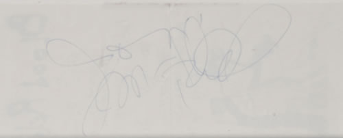 Joni Mitchell Framed And Mounted Autograph UK memorabilia (547194 ...