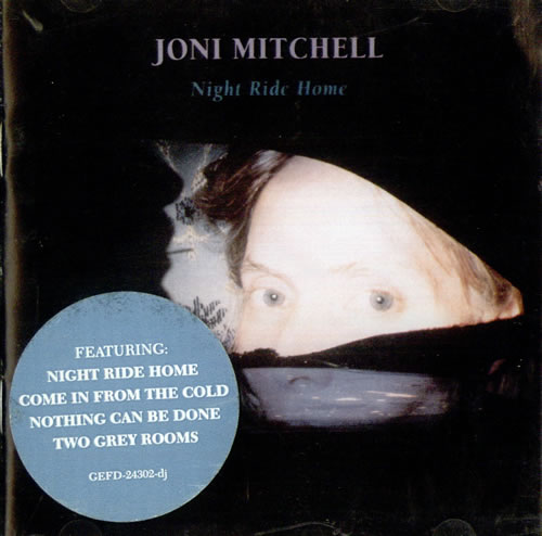Joni Mitchell Night Ride Home US Promo CD album (CDLP) (529779)