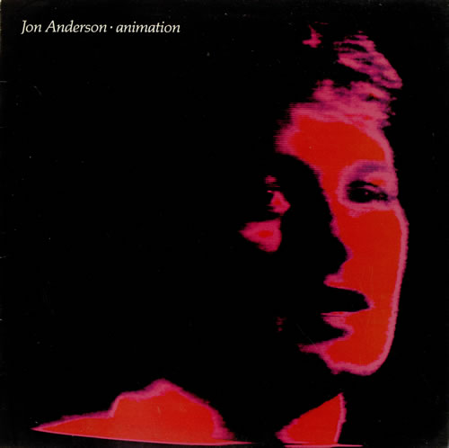 Jon Anderson Animation UK vinyl LP album (LP record) (245730)