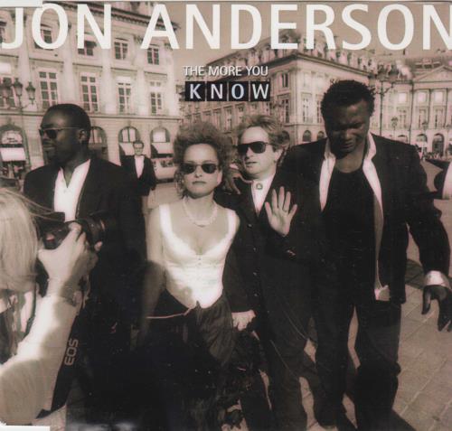 Jon Anderson The More You Know UK Promo CD album (CDLP) (111014)