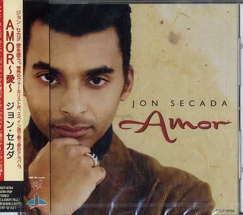 Jon Secada Amor Japanese CD album (CDLP) (605555)