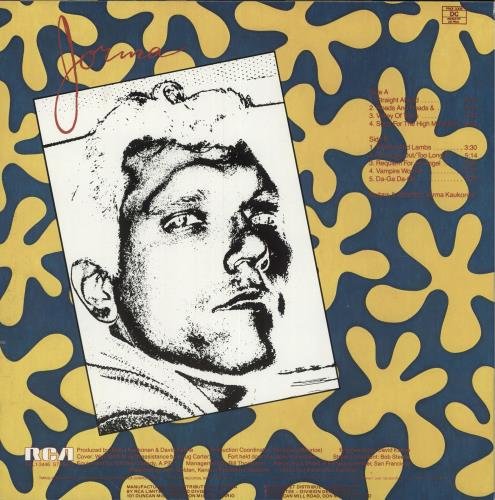 Jorma Kaukonen Jorma Canadian vinyl LP album (LP record) (749310)