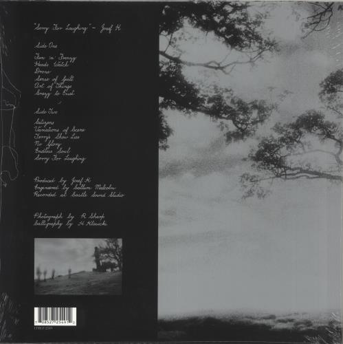 Josef K Sorry For Laughing - Clear Vinyl + CD - Sealed UK vinyl LP ...