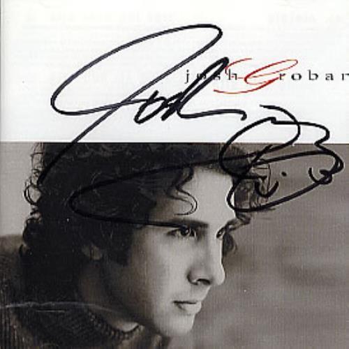 Josh Groban Josh Groban - Autographed US CD album (CDLP) (275111)