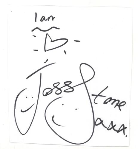 Joss Stone Autograph UK memorabilia (732522) AUTOGRAPH