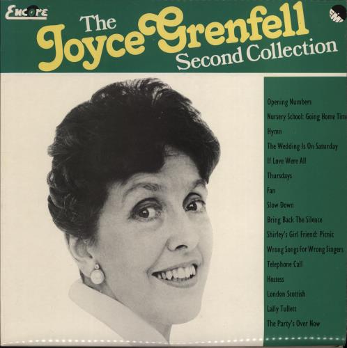 Joyce Grenfell The Joyce Grenfell Second Collection UK vinyl LP album ...