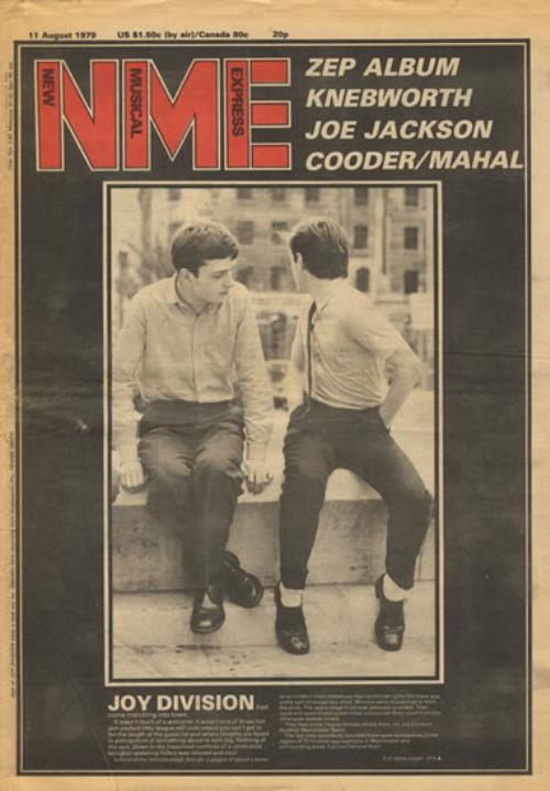 Joy Division NME - 11 August UK magazine (552928) 11 AUGUST 1979