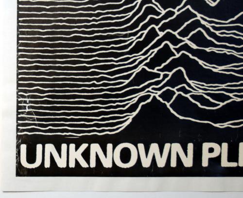 Joy Division Unknown Pleasures UK poster (608684)
