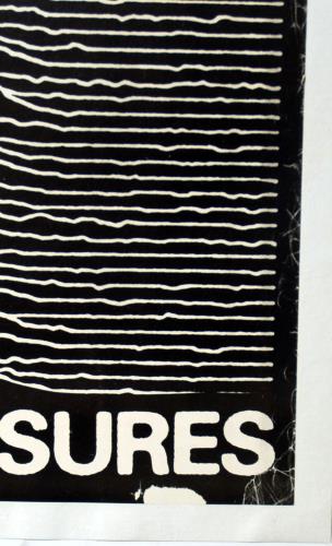 Joy Division Unknown Pleasures UK poster (608684)