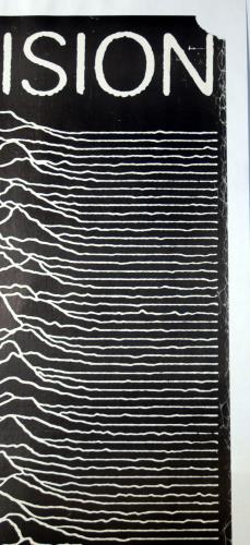 Joy Division Unknown Pleasures UK poster (608684)
