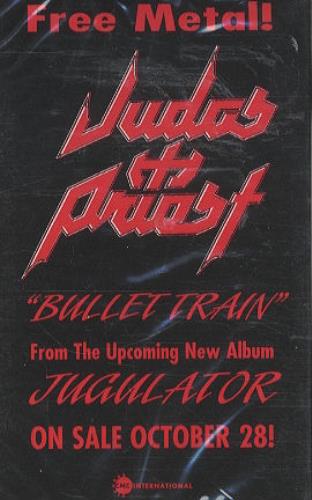 Judas Priest Bullet Train US Promo cassette album (123527)