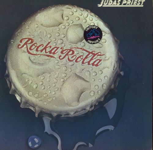 Judas Priest Rocka Rolla German vinyl LP album (LP record) (812556)