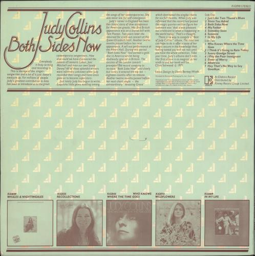 Judy Collins Both Sides Now UK vinyl LP album (LP record) (727799)