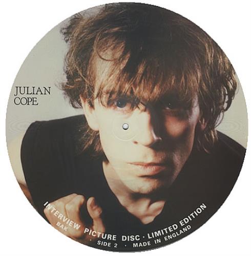 Julian Cope Interview UK picture disc LP (vinyl picture disc album ...