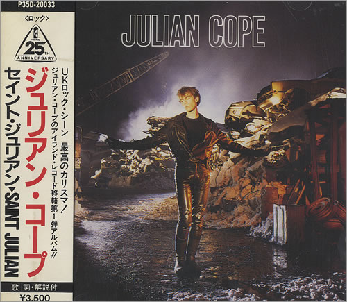 Julian Cope Saint Julian Japanese CD album (CDLP) (498331)