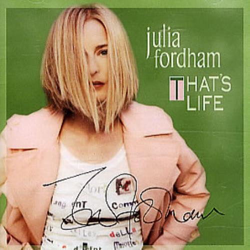 Julia Fordham That's Life US Promo CD album (CDLP) (302073)