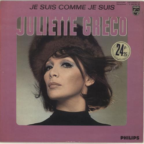 Juliette Gréco Je Suis Comme Je Suis French vinyl LP album (LP record ...
