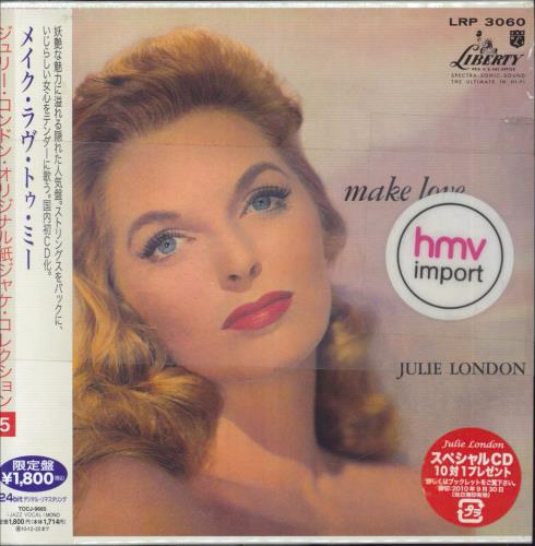Julie London Make Love To Me - Sealed Japanese CD album (CDLP) (827717)