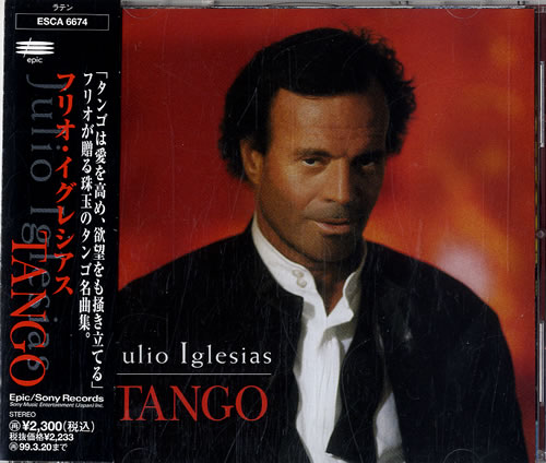 Julio Iglesias Tango Japanese Promo CD album (CDLP) (609499)