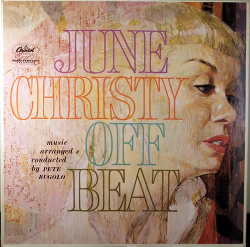 June Christy Off Beat UK vinyl LP album (LP record) (550889)