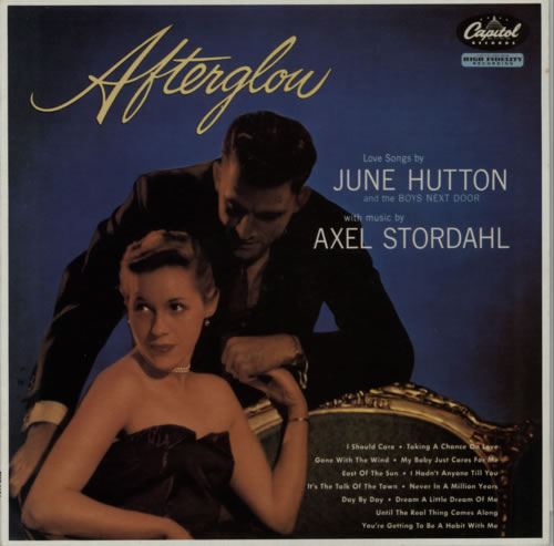 June Hutton Afterglow UK vinyl LP album (LP record) (599282)