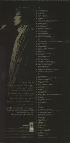 June Tabor Always UK 4-CD album set (336148)