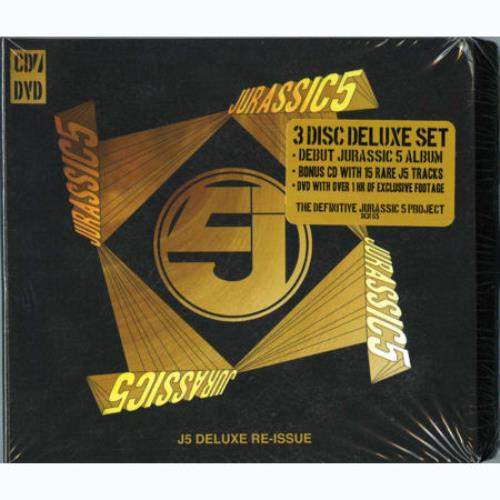 Jurassic 5 J5 US 3-disc CD/DVD Set (456558)
