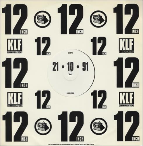 Justified Ancients Of Mu Mu It's Grim Up North UK Promo 12" vinyl ...