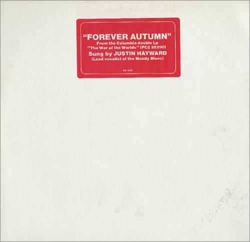 Justin Hayward Forever Autumn US Promo 12" vinyl single (12 inch record ...