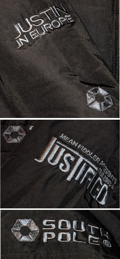 Justin Timberlake Justified Tour 2003-4 UK jacket (613668)