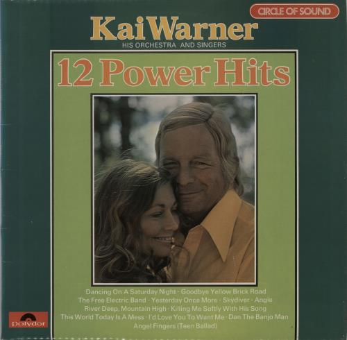 Kai Warner 12 Power Hits UK vinyl LP album (LP record) (604765)