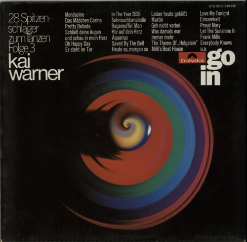 Kai Warner Go In 3 German vinyl LP album (LP record) (604562)