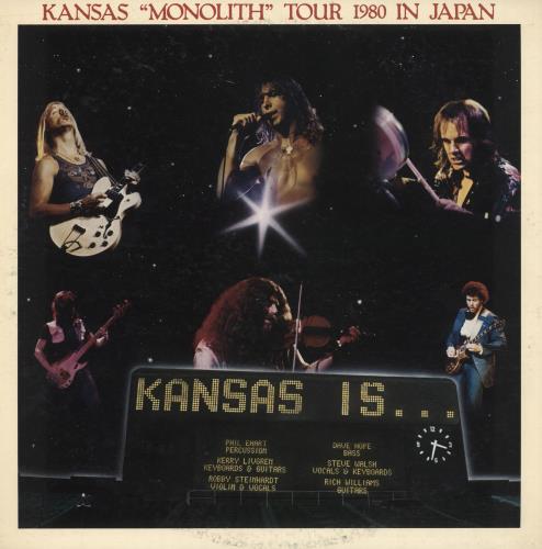 Kansas Kansas 'Monolith' Tour 1980 In Japan Japanese Promo vinyl LP ...