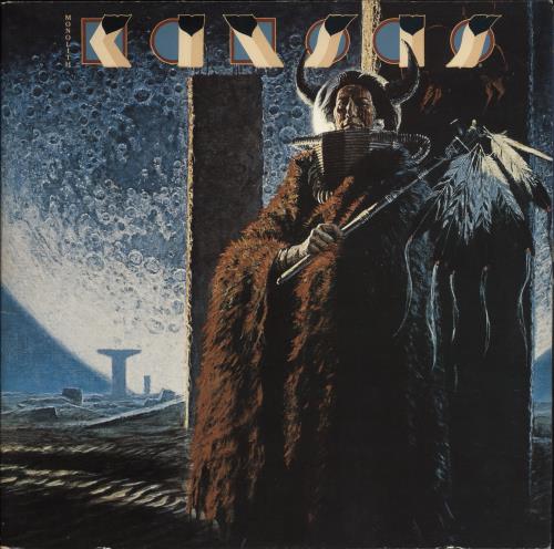 Kansas Monolith Dutch vinyl LP album (LP record) (701837)