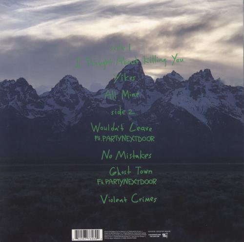 Kanye West Ye UK vinyl LP album (LP record) (845639)