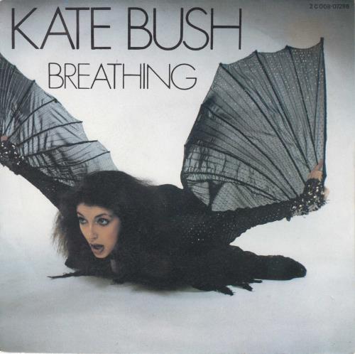 Kate Bush Breathing - Bat Sleeve French 7" vinyl single (7 inch record ...