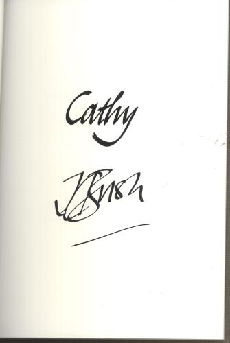 Kate Bush Cathy - 2nd - Autographed UK book (697936) N/A