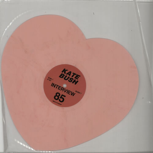 Kate Bush Interview 85 UK shaped picture disc (picture disc vinyl ...