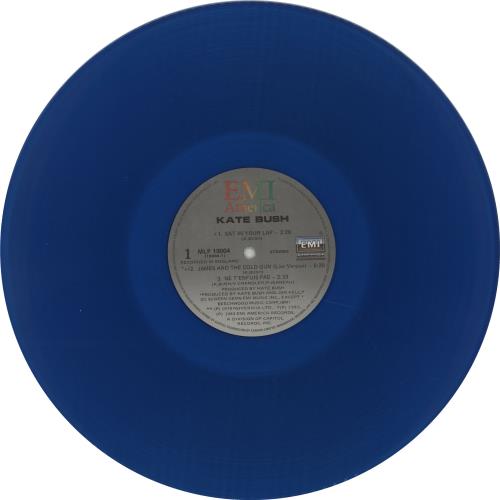 Kate Bush Kate Bush - Blue Vinyl Canadian vinyl LP album (LP record ...