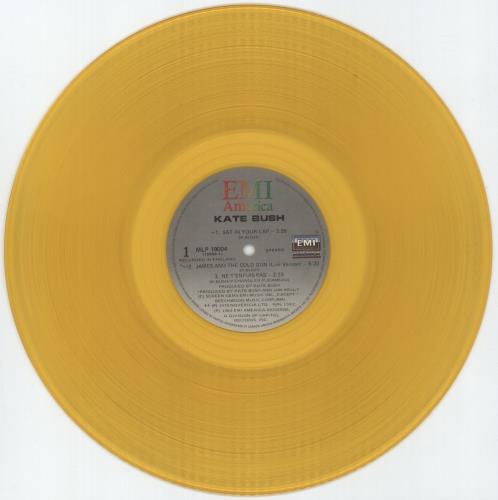 Kate Bush Kate Bush - Gold Vinyl Canadian vinyl LP album (LP record ...