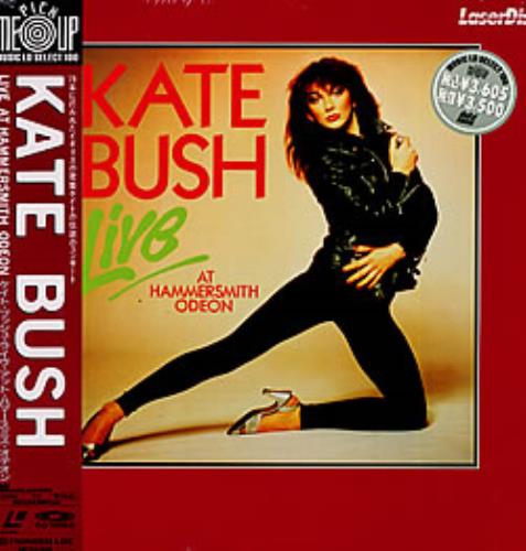 Kate Bush Live At Hammersmith Odeon Japanese laserdisc / lazerdisc (227502)