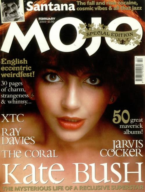 Kate Bush Mojo - February 2003 UK magazine (281001) FEB 2003