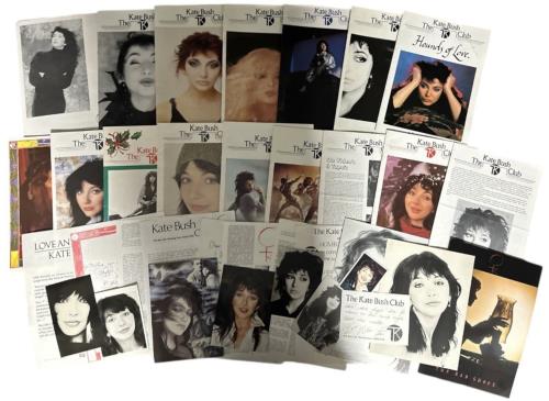 Kate Bush The Kate Bush Club Newsletters UK fanzine (612248) FAN CLUB ...